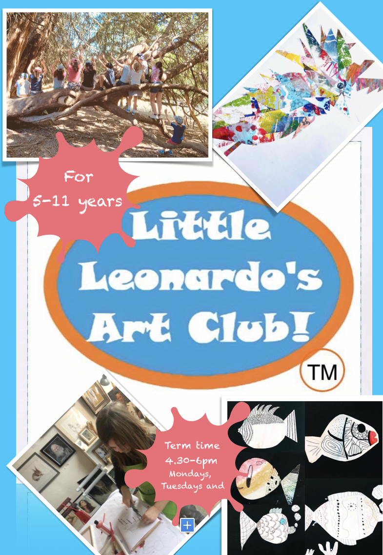 Little Leonardos Art Club for 5-11 years – Katharine Jennings Fine Art ...